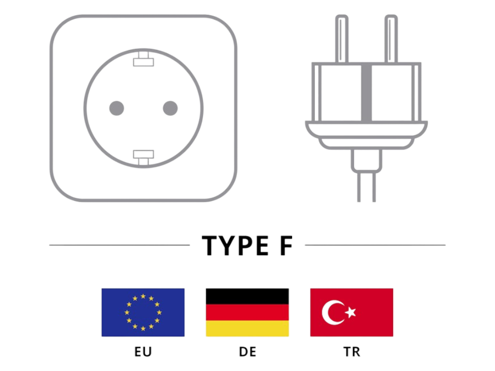 Tube-Town Store - Netzkabel 5 m Kaltgerätestecker, schwarz