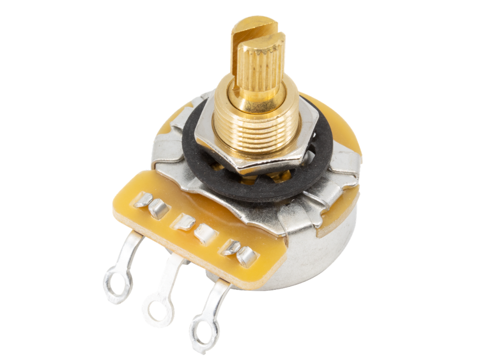 Tube-Town Store - CTS Potentiometer 250 kOhm linear, Knurled Shaft